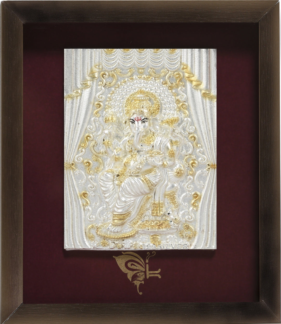 999 Pure Silver God Photo Frames by Krysaliis Isvara...